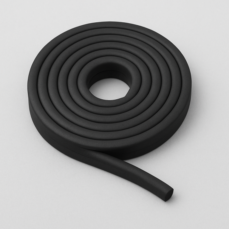 Round cellular rubber strip – durable EPDM solution for sealing